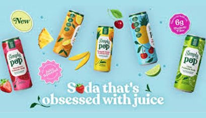 Coca-Cola Introduces Simply Pop: A New Line of Prebiotic Sodas - Food Marketing Technology